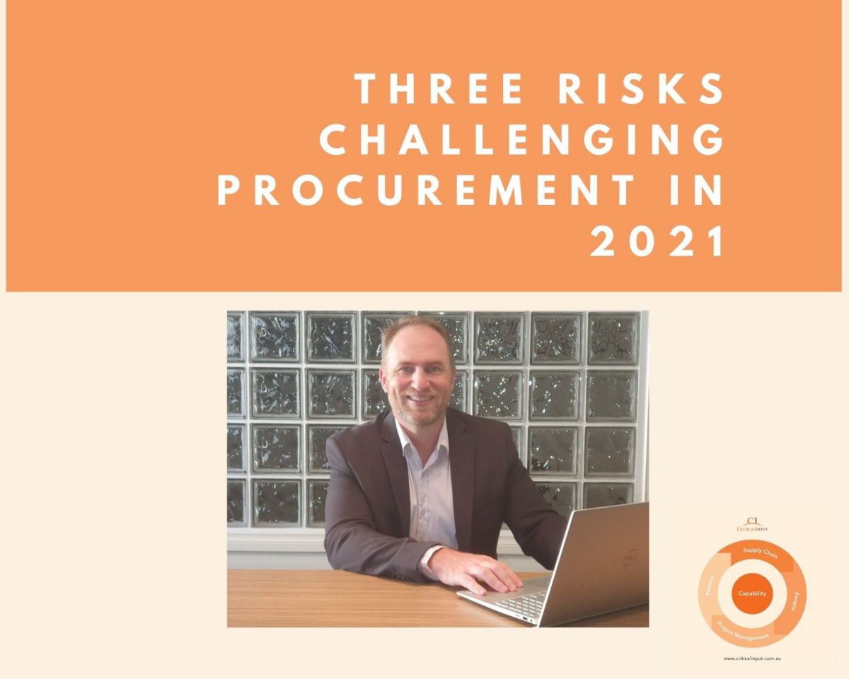 The three categories of risk every procurement function faces in 2021 ...